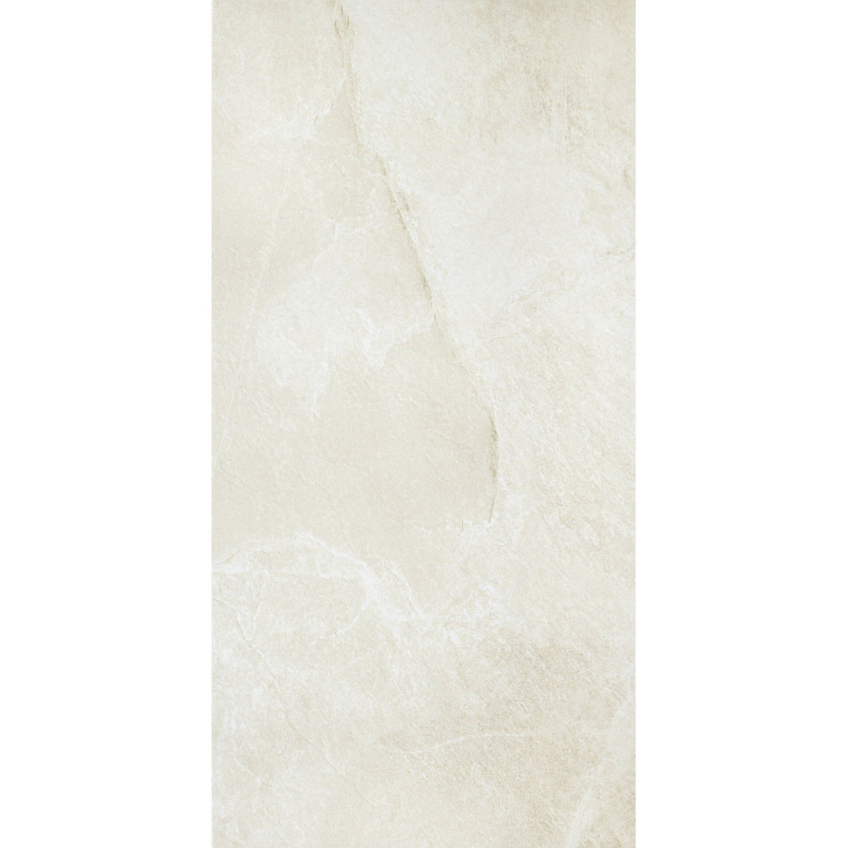 Ark Slate Ivory Honeycomb Stone Effect 30x60cm Porcelain Wall and Floo ...
