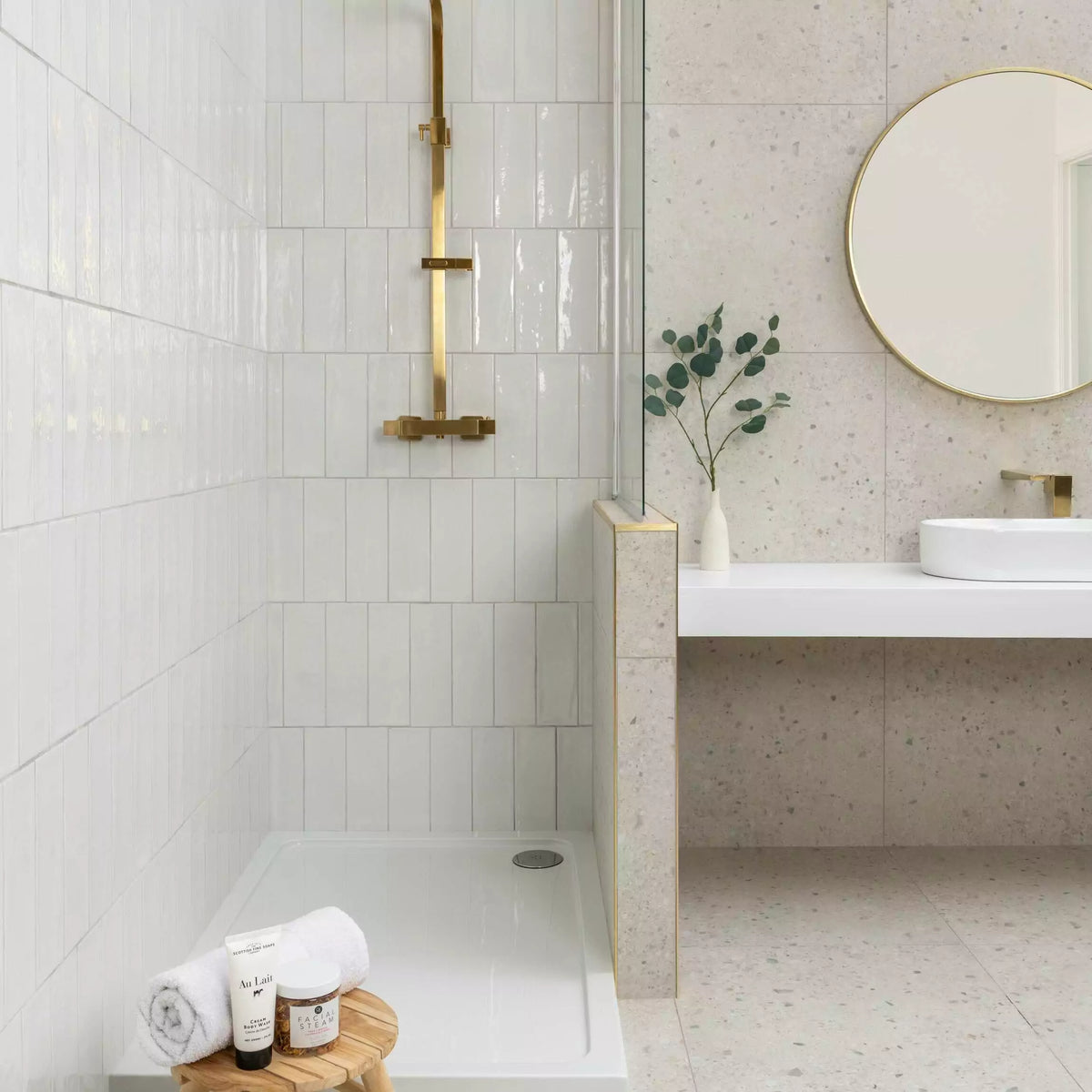 Artisan White Metro Subway Ceramic Wall 100x300mm Tile – Premium Tiles