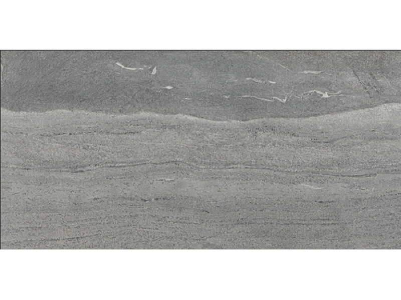 Mercury Dark Grey Gloss Stone Effect 600x300mm Wall and Floor Tile ...