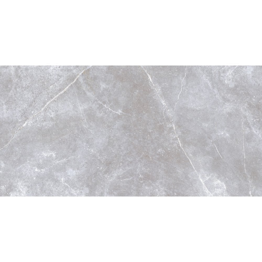 Sanctuary Light Grey Graphite 300x600mm Marble Stone Effect Matt Wall ...