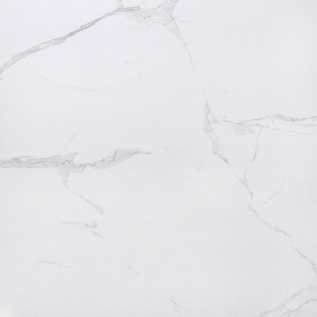 Tau Calacatta XL Polished Porcelain Marble Effect 120x120cm Floor Tile ...