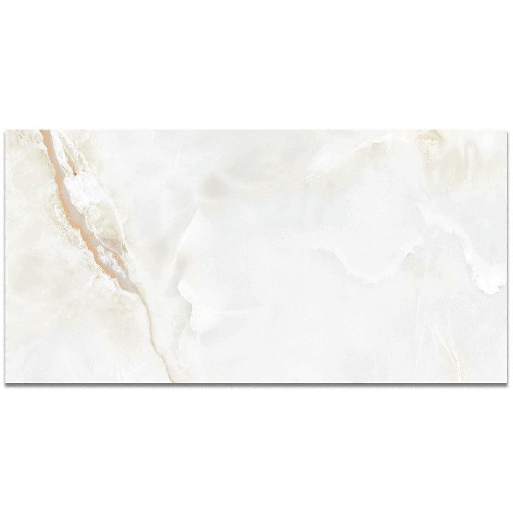 XL Honey Gold Natural Marble Effect 120x60cm Polished Porcelain Wall ...