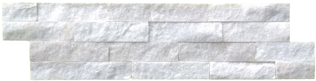 Sparkle White Marble Split Face Tiles – Premium Tiles